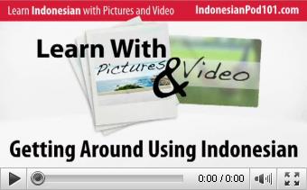 Learn with Pictures and Video - IndonesianPod101