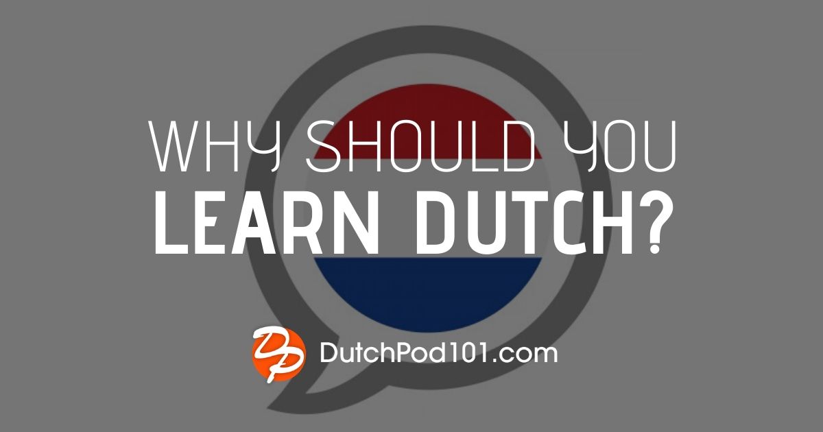 Why Should You Learn Dutch?