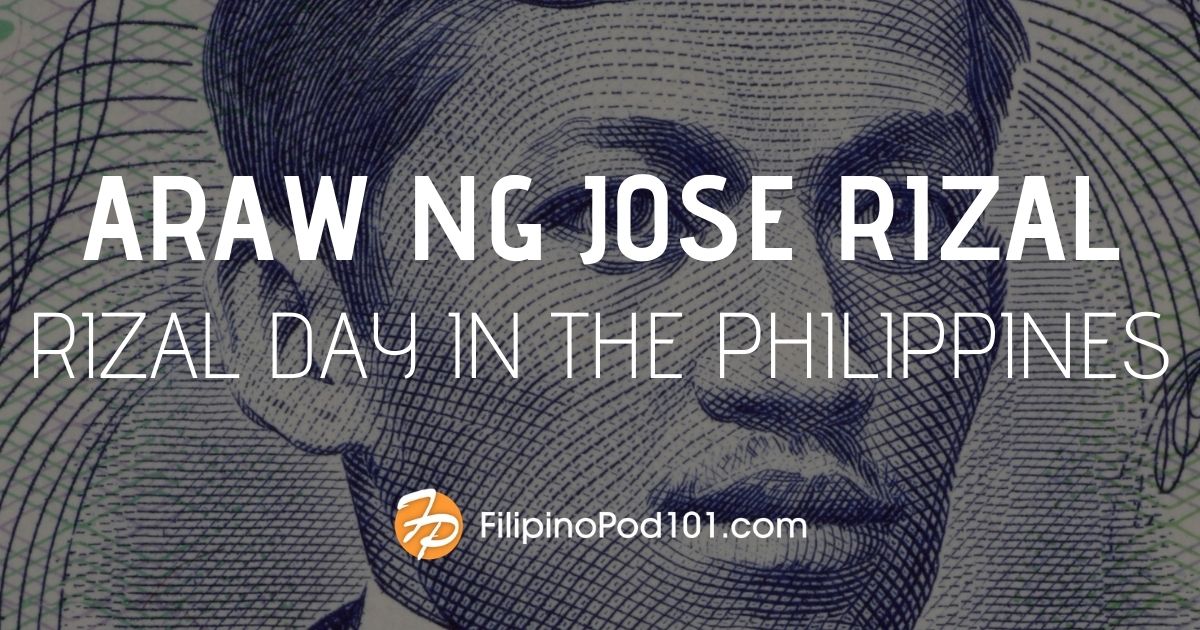 Philippines Rizal Day In 2013